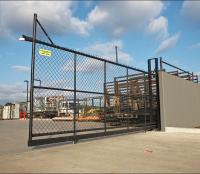 China ISO-2001 Steel Chain Link Fencing , 3.65m High Metal Chain Link Gate for sale