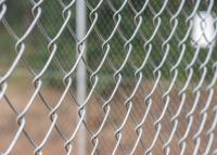 China 6ftx50ft Steel Chain Link Fencing for sale