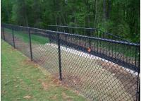 China Galvanized Iron 8 Foot Tall Chain Link Fence , 3mm Cyclone Mesh Gates Rust Resistant for sale