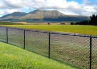 China Low Carbon Iron 1.8 M Chain Link Fence , 15m Length/Roll Sports Fence Panels for sale