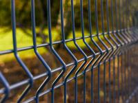 China Galvanized 3D 1.83x2.43m Welded Wire Mesh Fencing For Sports Field for sale