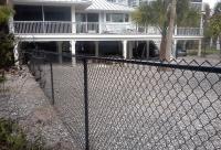 China Farm And Field Steel 2.0mm Black Galvanized Chain Link Fence for sale