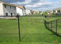 China ISO 1200mm Height Steel Chain Link Fencing With PVC Coated for sale