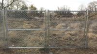 China 2.5mm Galvanized Diamond Wire Mesh Game 1.8 M Chain Link Fence for sale
