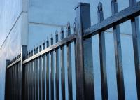 China CE Waterproof Steel Garden Fencing Panels , 2.4m Wide High Security Fence for sale