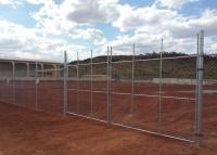 China SS 5ft High Chain Link Fence , 20m/Roll Cyclone Mesh Fencing for sale