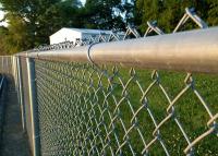 China Twist Edge 2.5mm Steel Chain Link Fencing With Hot Dipped Galvanized for sale