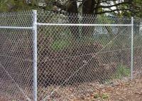 China 11ga 1.8m Tall Galvanized Steel Chain Link Fencing For Security for sale