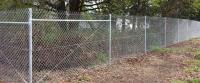 China Rustproof 11 Gauge 6 Ft Galvanized Chain Link Fence For Garden for sale