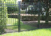 China 2.4m Width Steel Tubular Fencing for sale