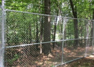 China Steel Wire Galvanized 9ga 8 Ft High Chain Link Fence For Residential for sale