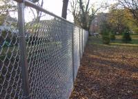 China 11.5ga 6m Width High Security Chain Link Fence For Commercial for sale
