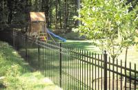 China 2100x2400mm Steel Tubular Fencing for sale