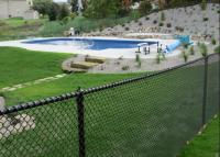 China Corrosion Resistant 2.4 M High Fence Panels , CE SS Cyclone Wire Mesh Fence for sale