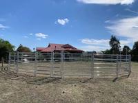 China Heavy Duty Galvanized Odm Portable Corral Panels 1.8*3.37m for sale