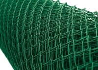 China Galvanized Iron 8 Foot Tall Chain Link Fence , 3mm Cyclone Mesh Gates Rust Resistant for sale