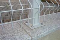 China 8ft High Fence Panels , 50x200mm Galvanized Mesh Panels for sale
