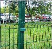 China 3D Curved 2.43m Width Decorative Wire Mesh Fence For Outdoor for sale