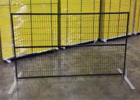 China Steel 10ft X 6ft Fence Panels , 11ga Temp Site Fencing for sale