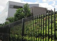 China Hot Dipped Galvanized 2100x2400mm Steel Tubular Fencing For Security for sale