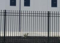 China Hot Dipped Galvanized 2100x2400mm Steel Tubular Fencing For Security for sale