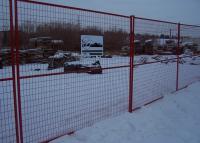 China ISO 6 Ft By 10 Ft Fence Panels , Rustproof Construction Site Fencing for sale