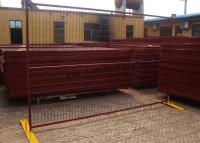China Steel 8ga 9.5ft Length Temporary Site Fencing Portable for sale