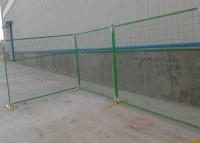 China Steel 8ga 9.5ft Length Temporary Site Fencing Portable for sale