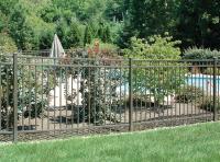 China Zinc Coating 2.1m Height Steel Tubular Fencing For Pool for sale
