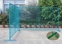 China 11ga 8ft Height Construction Site Fence Panels With Powder Coated for sale