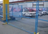 China 11ga 8ft Height Construction Site Fence Panels With Powder Coated for sale