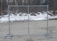 China ODM Iron 1.8x3.6m Portable Chain Link Fence Panels For Playground for sale