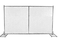 China ISO Hot Dip Galvanized 10ft Width Temporary Security Fencing For Sports Field for sale