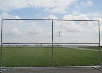 China ISO Hot Dip Galvanized 10ft Width Temporary Security Fencing For Sports Field for sale