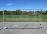 China ISO Hot Dip Galvanized 10ft Width Temporary Security Fencing For Sports Field for sale
