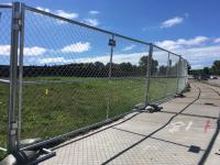 China Free Standing 2mm Temporary Security Fencing Portable Galvanized For Events for sale