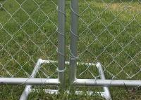 China Chain Link 8x12ft Temporary Security Fencing With 11.5ga Diameter Wire for sale