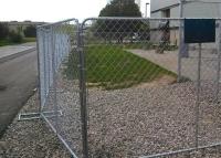 China Portable 6x12ft Construction Site Security Fencing Anti Corrosion for sale
