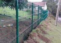 China Clear View 2.4m Height Welded Wire Mesh Fencing With Powder Coated for sale