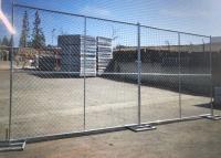 China CE Steel 6x8ft Temporary Security Fencing With Galvanized for sale