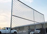 China W3.66m Chain Link Construction Fence , H1.8m Temporary Chain Link Fence Panels for sale