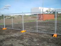 China Eco Friendly 2.2m Height Temporary Steel Fencing With 50x100mm Mesh for sale