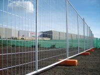 China Outdoor 2400mm Wide Temporary Steel Fencing Corrosion Resistant for sale