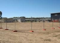 China Removable Security 6ftx7ft Temporary Steel Fencing With 300g/M2 Zinc Coated for sale