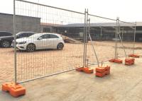 China Removable Security 6ftx7ft Temporary Steel Fencing With 300g/M2 Zinc Coated for sale
