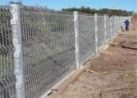 China 2.2m Height Metal Safety Fencing , 2.5m Width 358 Anti Climb Fence for sale
