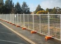 China Portable 8ft Length Temporary Steel Fencing For Construction Sites for sale