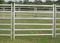 China 1.6x2.1m Heavy Duty Cattle Panel , Anti Rust Cattle Metal Fence Panels for sale