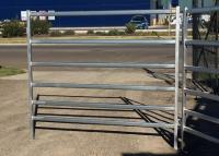 China 6 Bar Welded Utility Demountable 1.8m High Galvanized Cattle Panels for sale