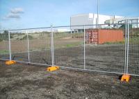 China Anti Climb Temporary Barricade Fence , 1.8x2.4m Movable Temporary Fence for sale